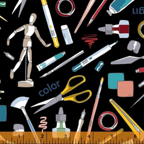 The Artist - XLN Fabrics – Whispers of the Valley Fabric